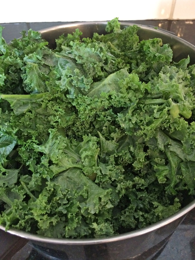 Sautéed Kale with Green Olives – Lauren's Family Kitchen